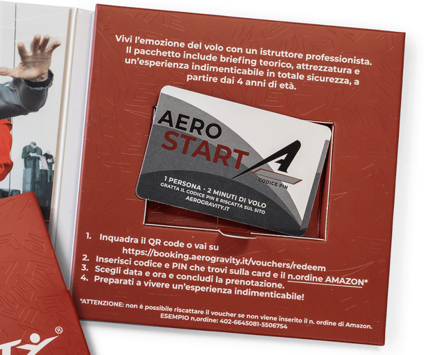 Riscatta un voucher regalo | AERO GRAVITY